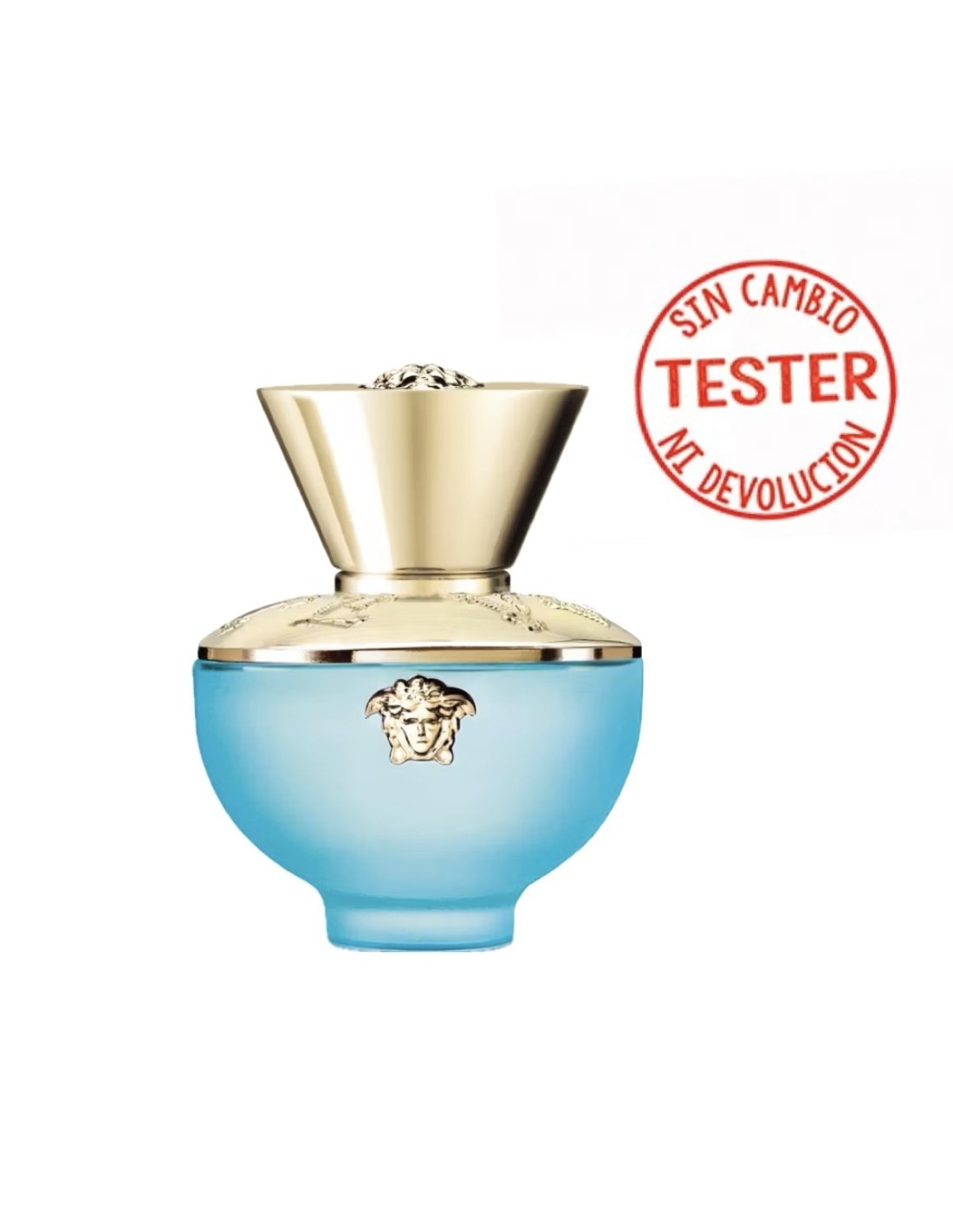 Tester - Versace Dylan Turquoise Pour Femme 100 ml EDT (Sin Tapa y con ...